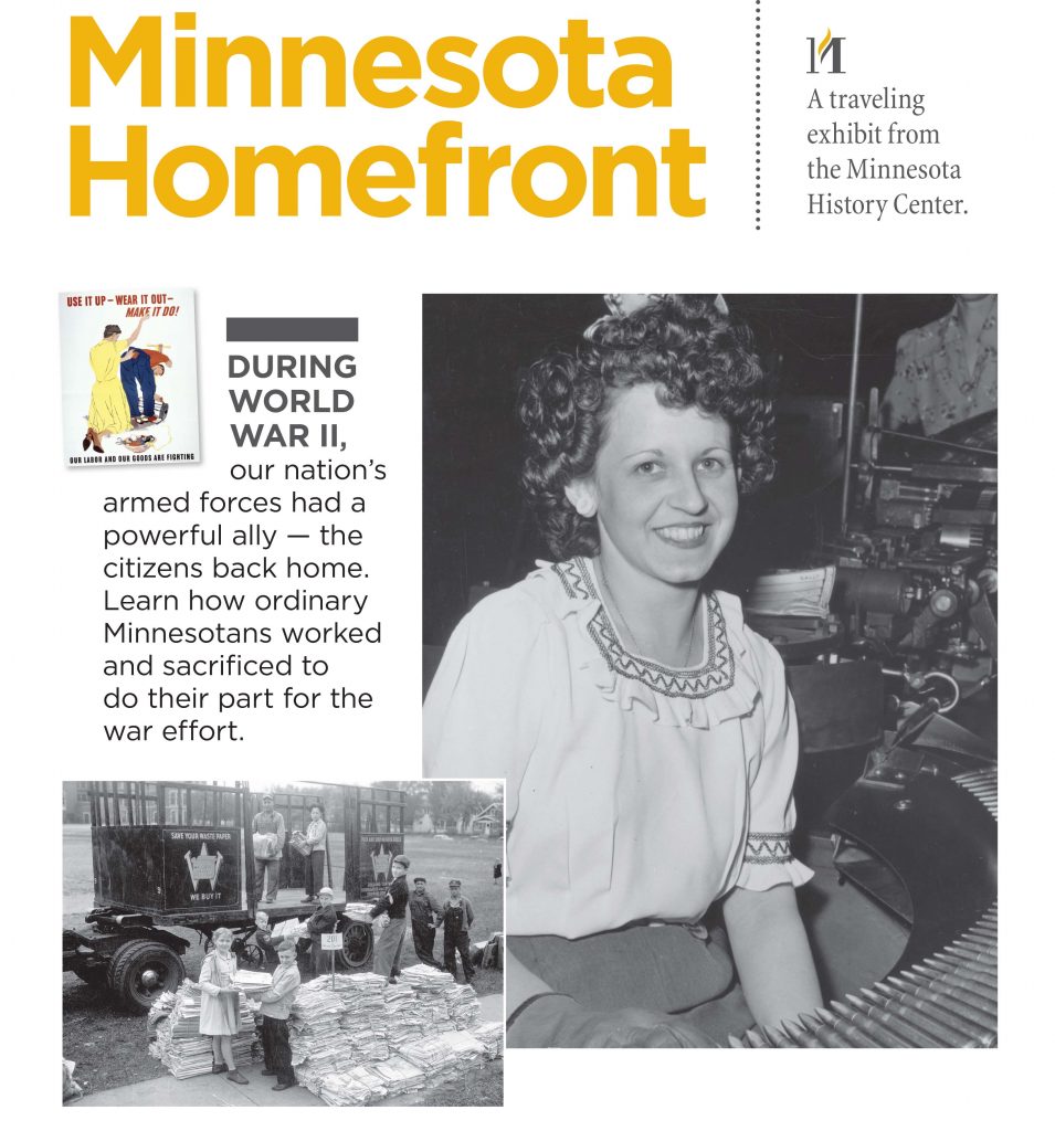 Minnesota Homefront Opening | Roseau County Historical Society and Museum
