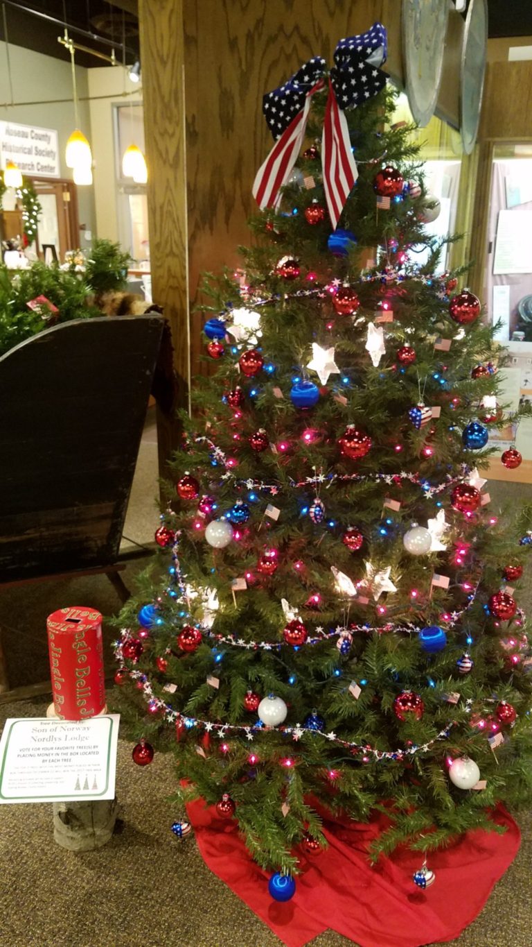 Indoor Christmas Tree Walk | Roseau County Historical Society and Museum